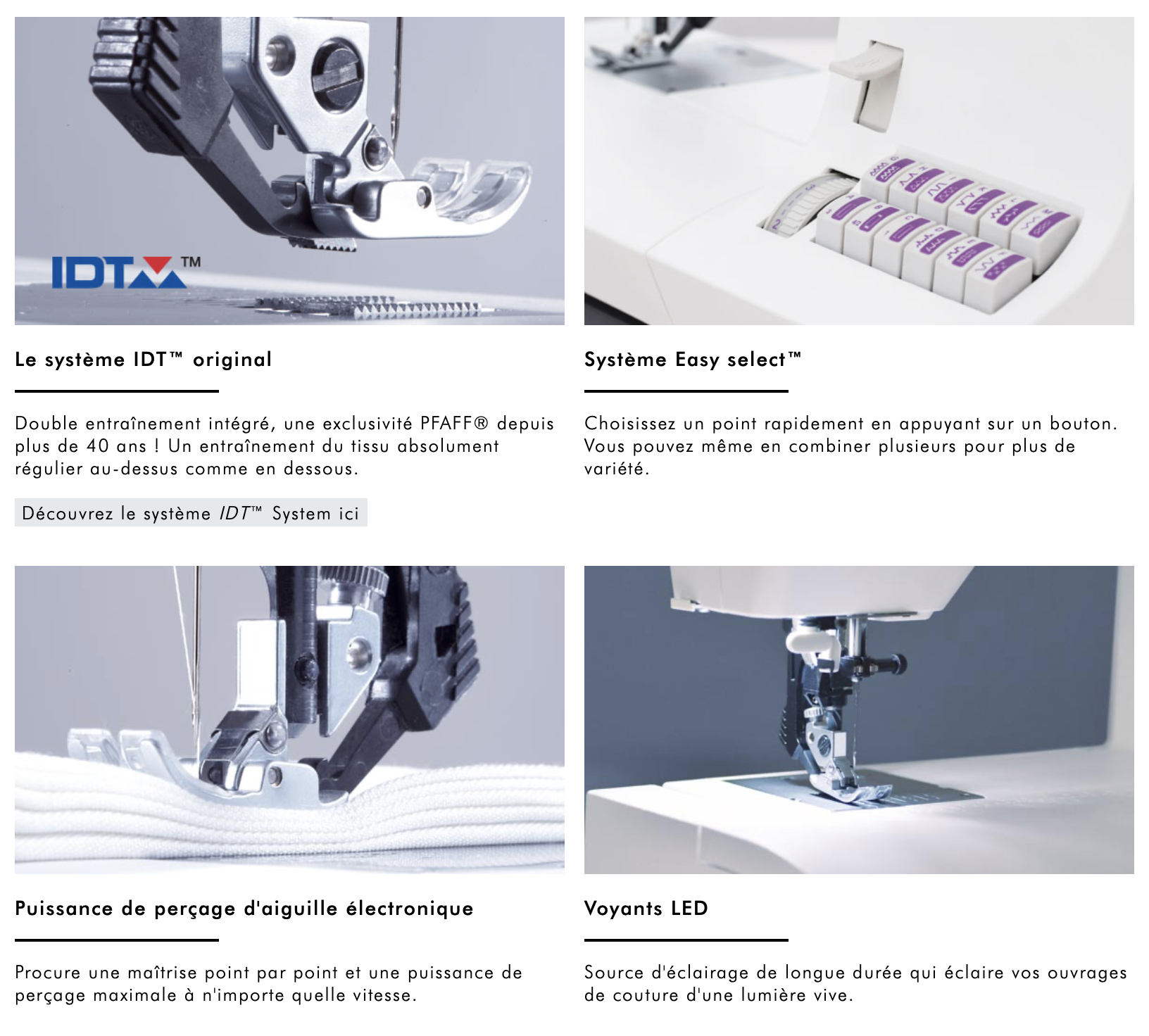 Machine à coudre PFAFF Select 4.2